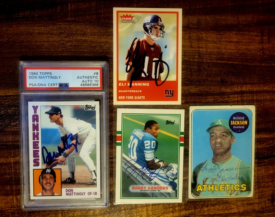 The Debate of Having Athletes Sign Their Rookie Cards