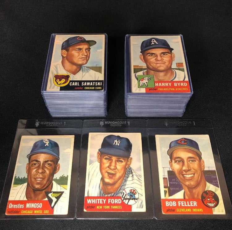 1952 Topps Mickey Mantle Rookie Card Highlights The Tampa Collection