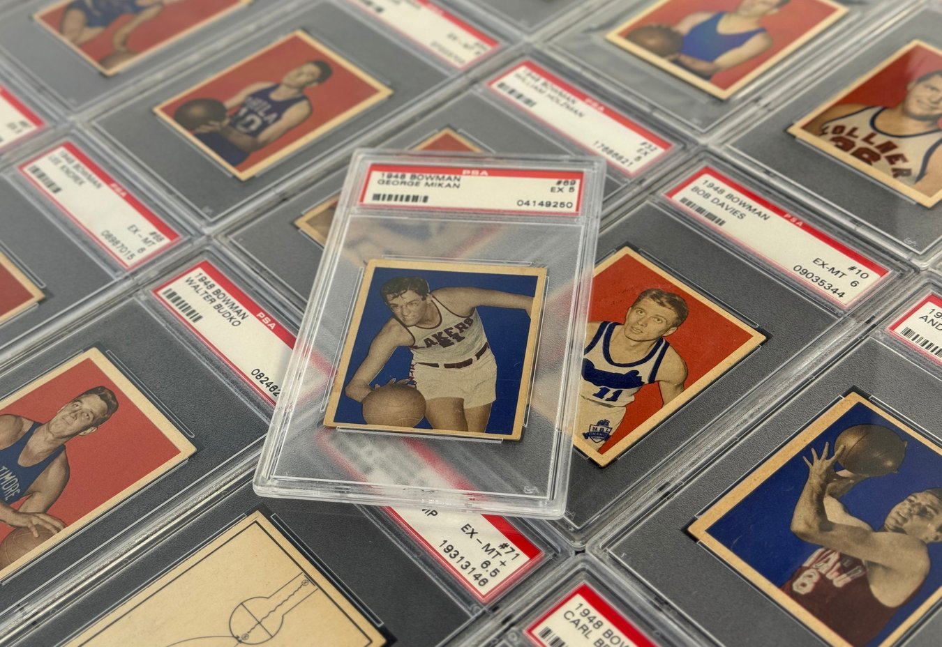 Huge vintage basketball collection features rookies of Michael Jordan ...