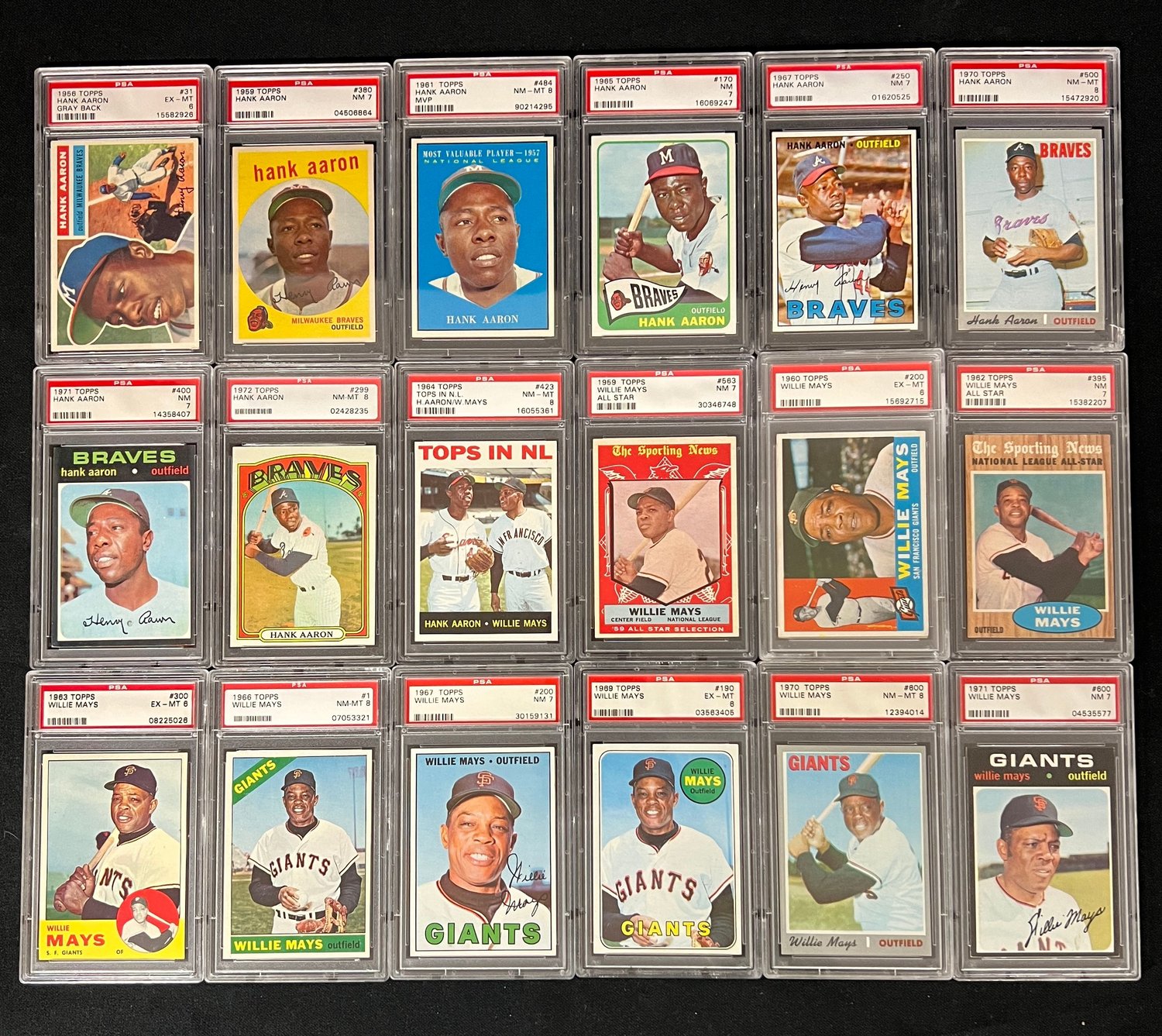 Purchased $100K+ Collection W/ 1952 Bowman Mickey Mantle PSA 7 & More!