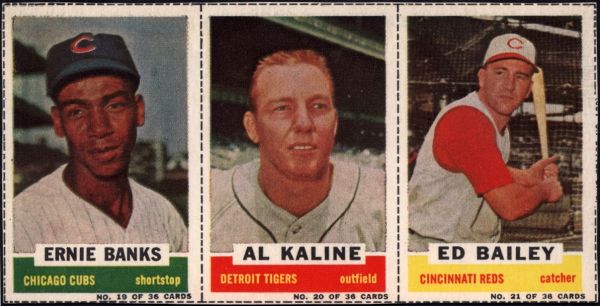 1961 Bazooka Panels Baseball Set Collection | Just Collect Blog