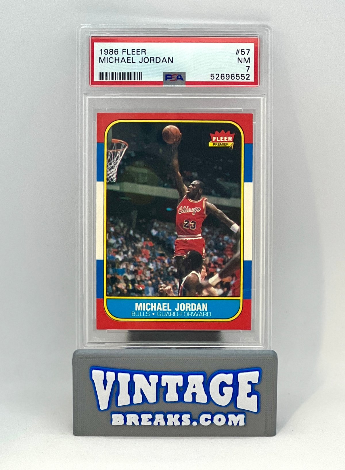 1986 Fleer Michael Jordan Rookie Card Photographer: Who is it?