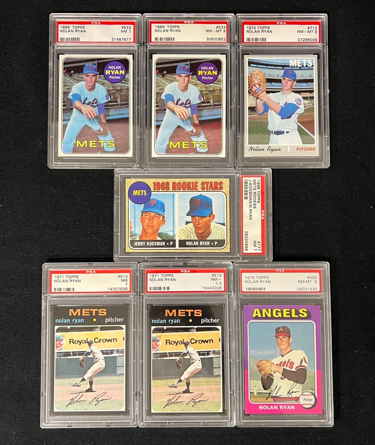Purchased $100K+ Collection W/ 1952 Bowman Mickey Mantle PSA 7 & More!