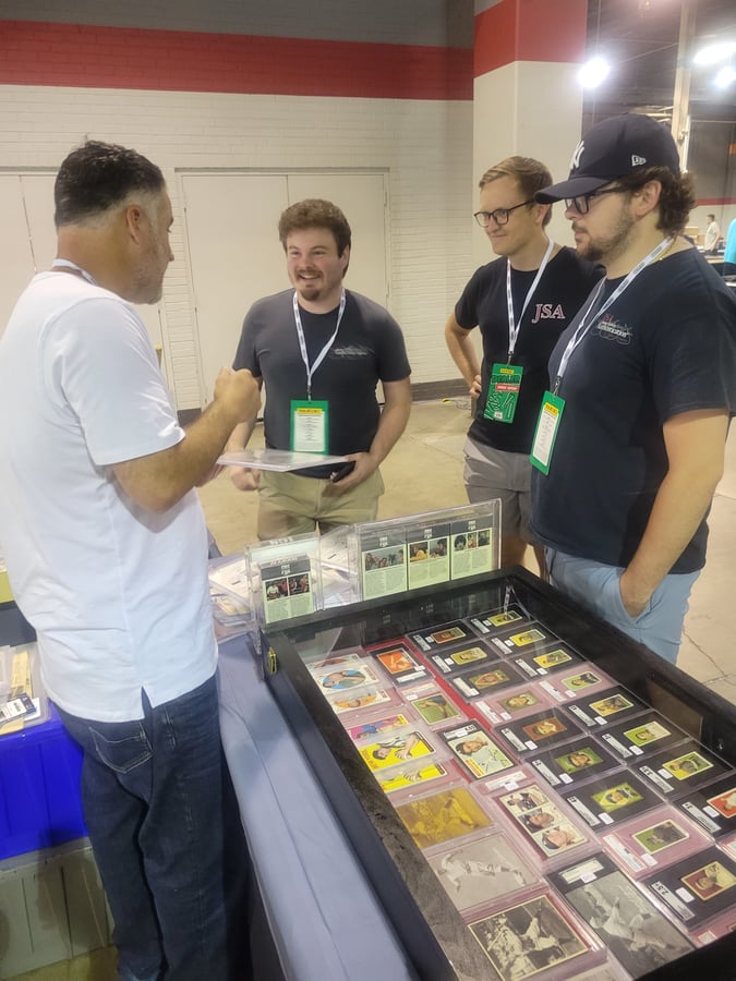 Behind the Scenes Photos from The National Sports Collectors Convention