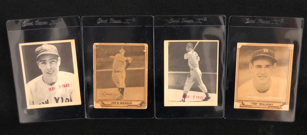 Mysteriously-Stamped 1939 Play Ball Baseball Card Collection