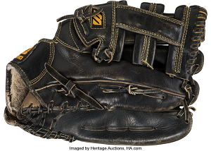 Glove Used by Jeffrey Maier to Catch Derek Jeter's Home Run Ball Sold ...